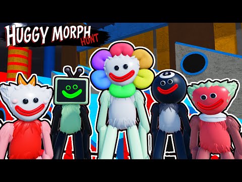 Dandy's World Morphs in Poppy Playtime - All Huggy Morph Hunt Event 4 Morphs