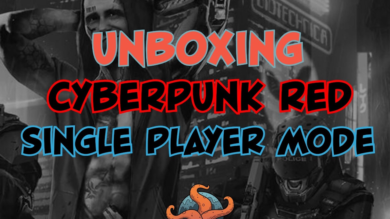 Unboxing Single Player Mode #CyberpunkRED - YouTube