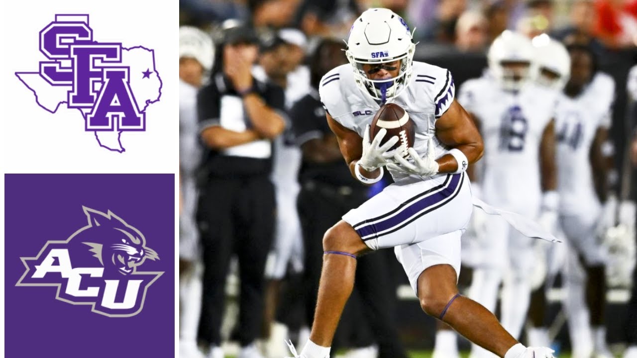 Stephen F. Austin vs Abilene Christian Highlights | FCS Week 2 | 2025 ...