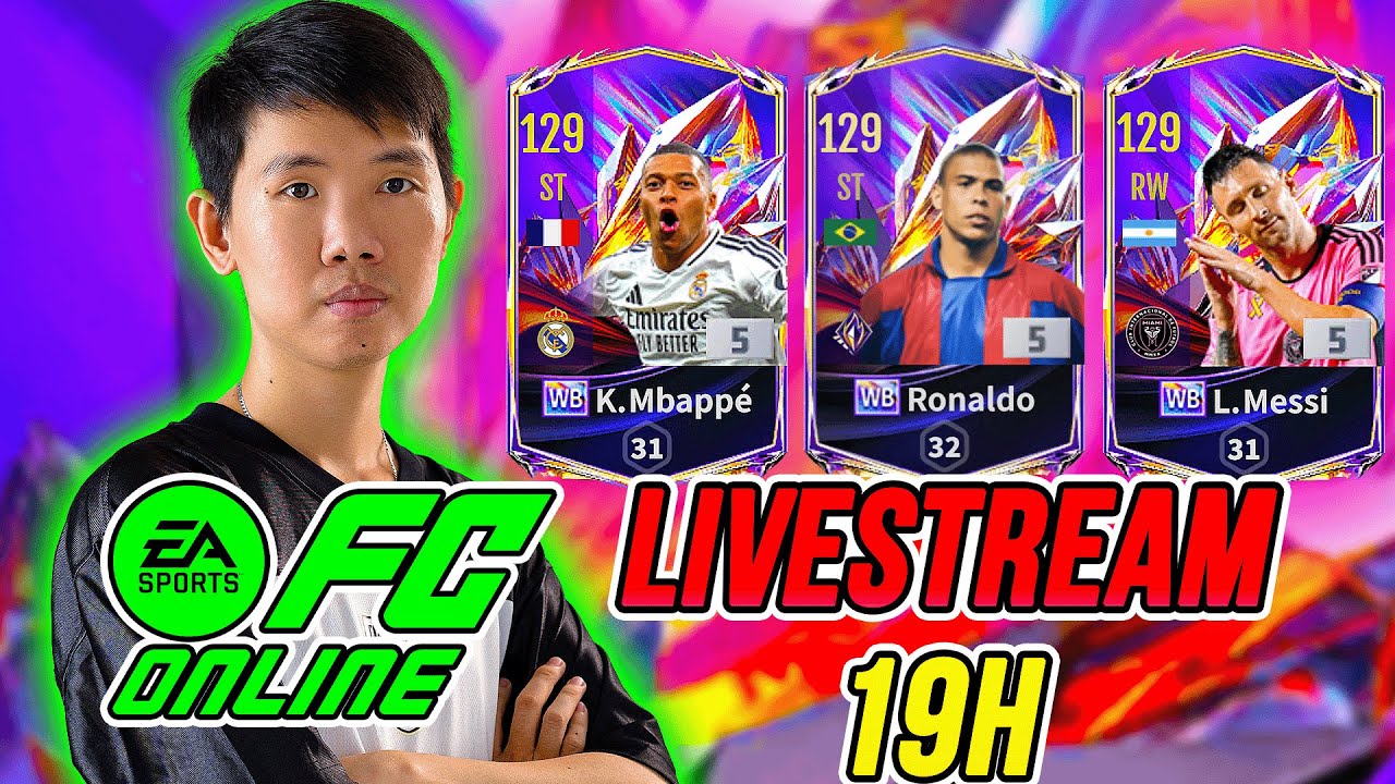 [🛑Live 19h] Thành Hòa stream | Hành Trình Top 1 Rank | FC ONLINE - YouTube