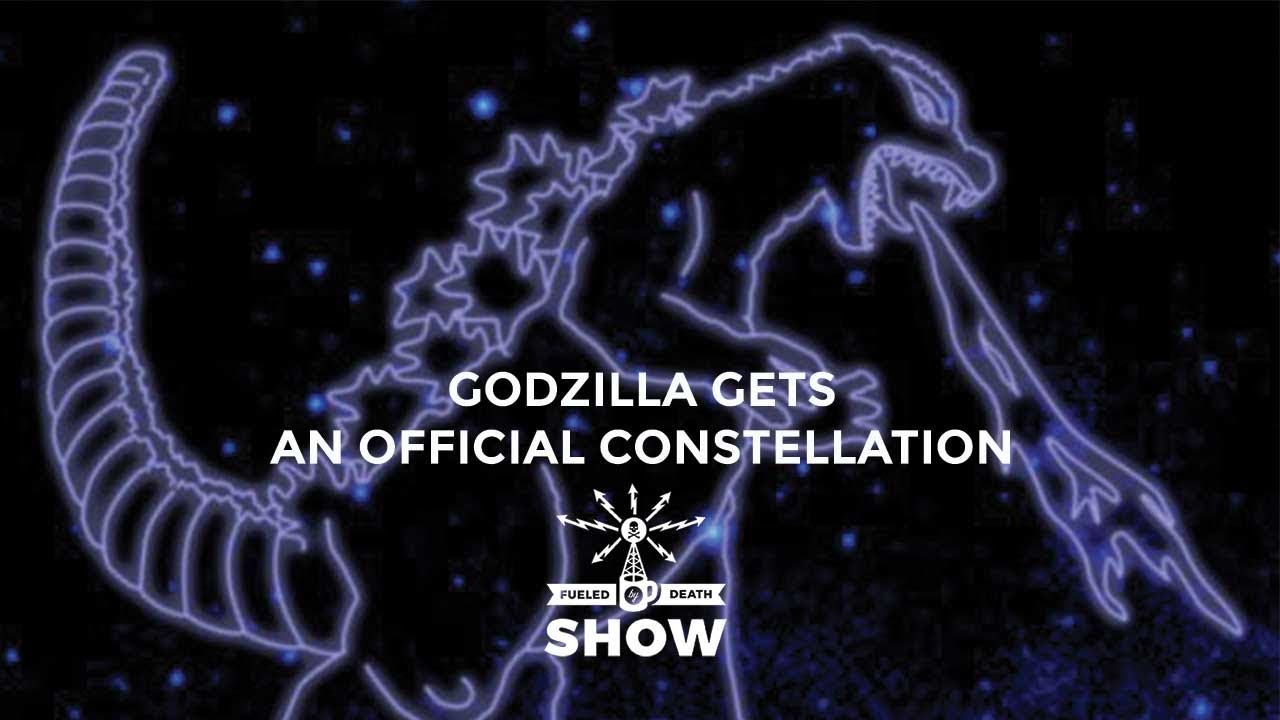 Godzilla gets a gamma ray constellation - YouTube