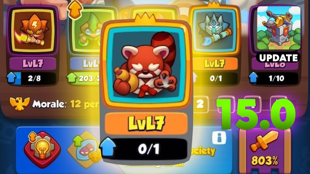Rush Royale 15.0 Update - NEW HERO Spirit Master ! iOS / Android Rush ...