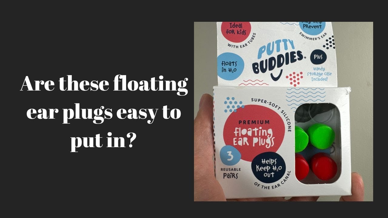Review of Putty Buddies Floating Ear Plugs - YouTube