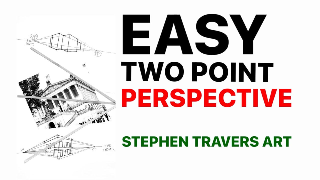 Easy Two Point Perspective - How to Understand It - YouTube