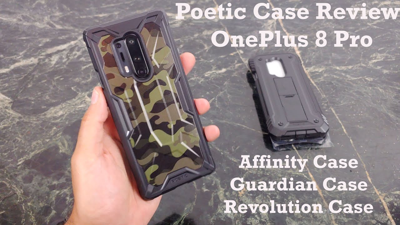 OnePlus 8 Pro Poetic Revolution Case Review - YouTube