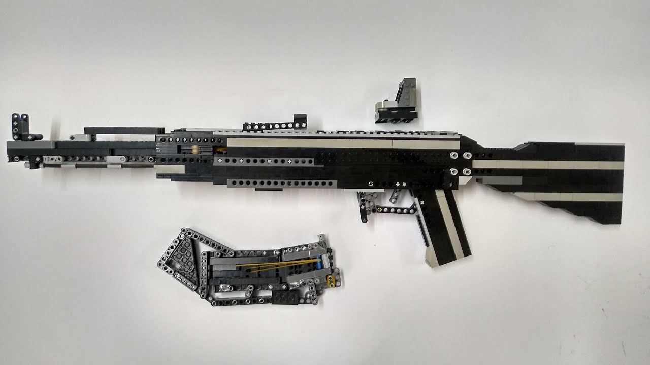LEGO AK47 | GUN REVIEW - YouTube