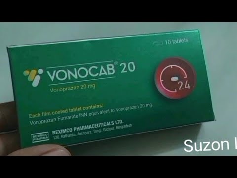 Tab.Vonocab 10/20 mg এর কি কাজ।।ব্যবহারবিধি,সাইড ইফেক্ট, থাকছে ...