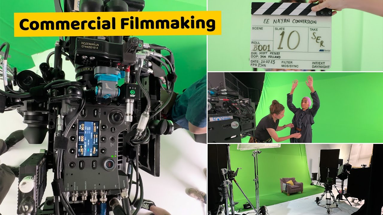 Secrets Behind Commercial Green Screen Production - YouTube