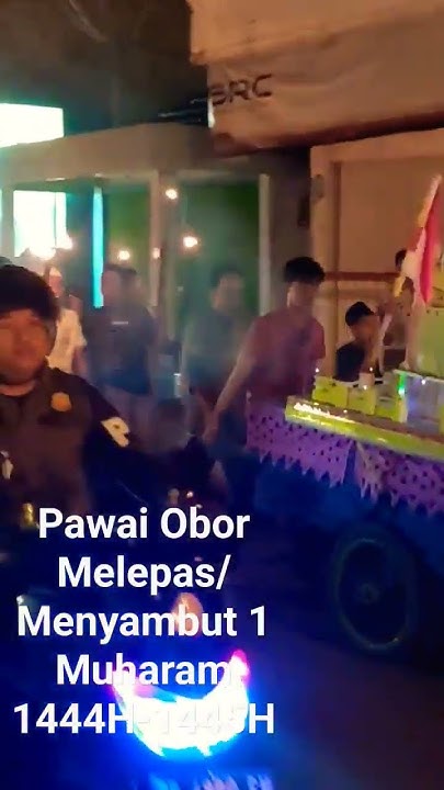 Pawai obor 1 Muharam 1445H - YouTube