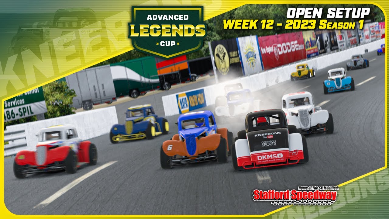 Advanced Legends - Stafford Speedway - iRacing - YouTube