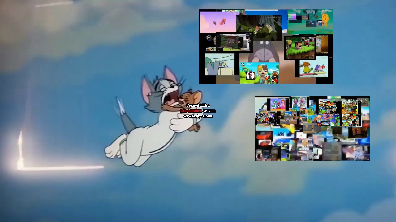 Cartoons falling into holes add round 19 - YouTube