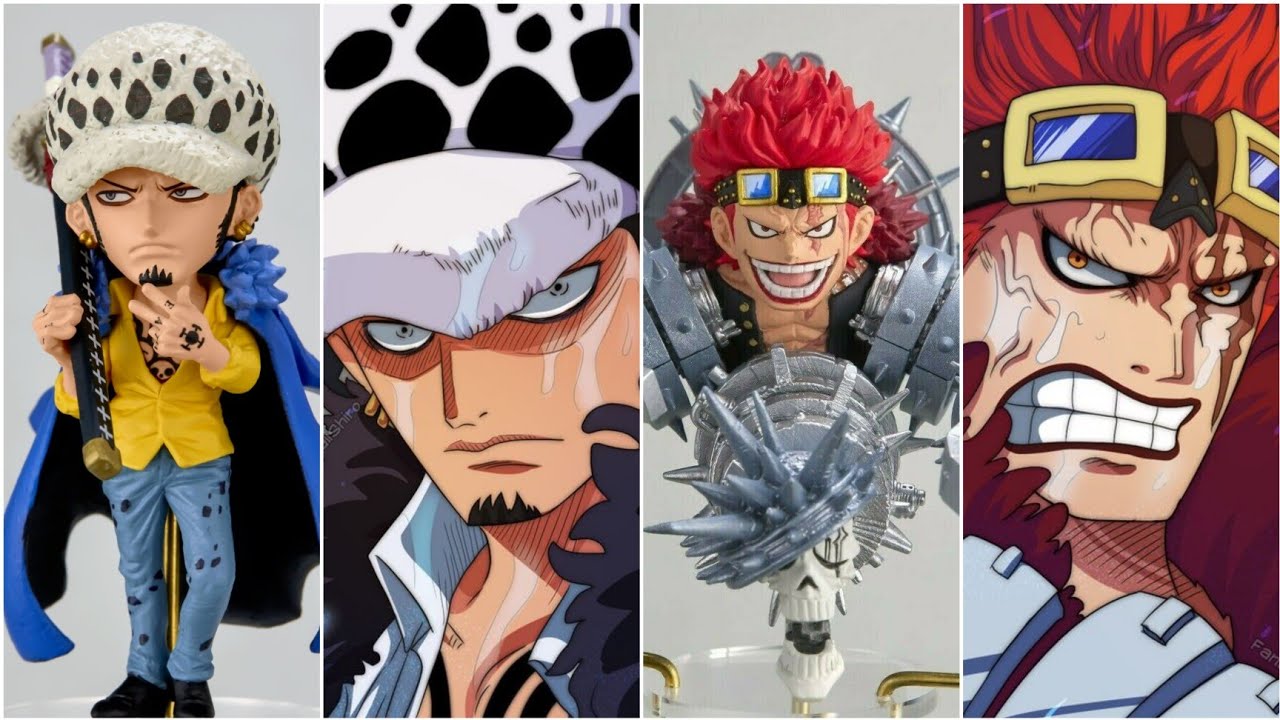 [Unboxing + Review] Wcf One Piece Jump Limited Captain Kid & Law - YouTube