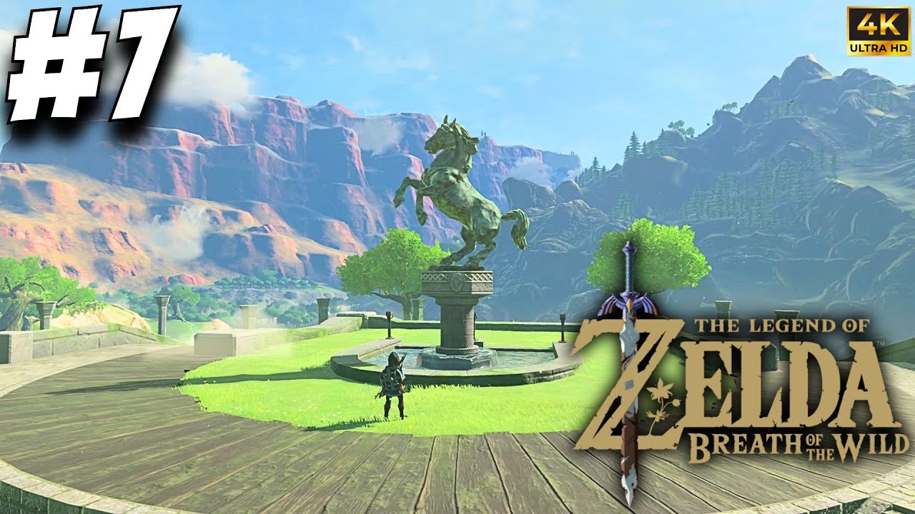 The Legend Of Zelda: Breath Of The Wild - Full Gameplay Part 7 4K 60FPS ...