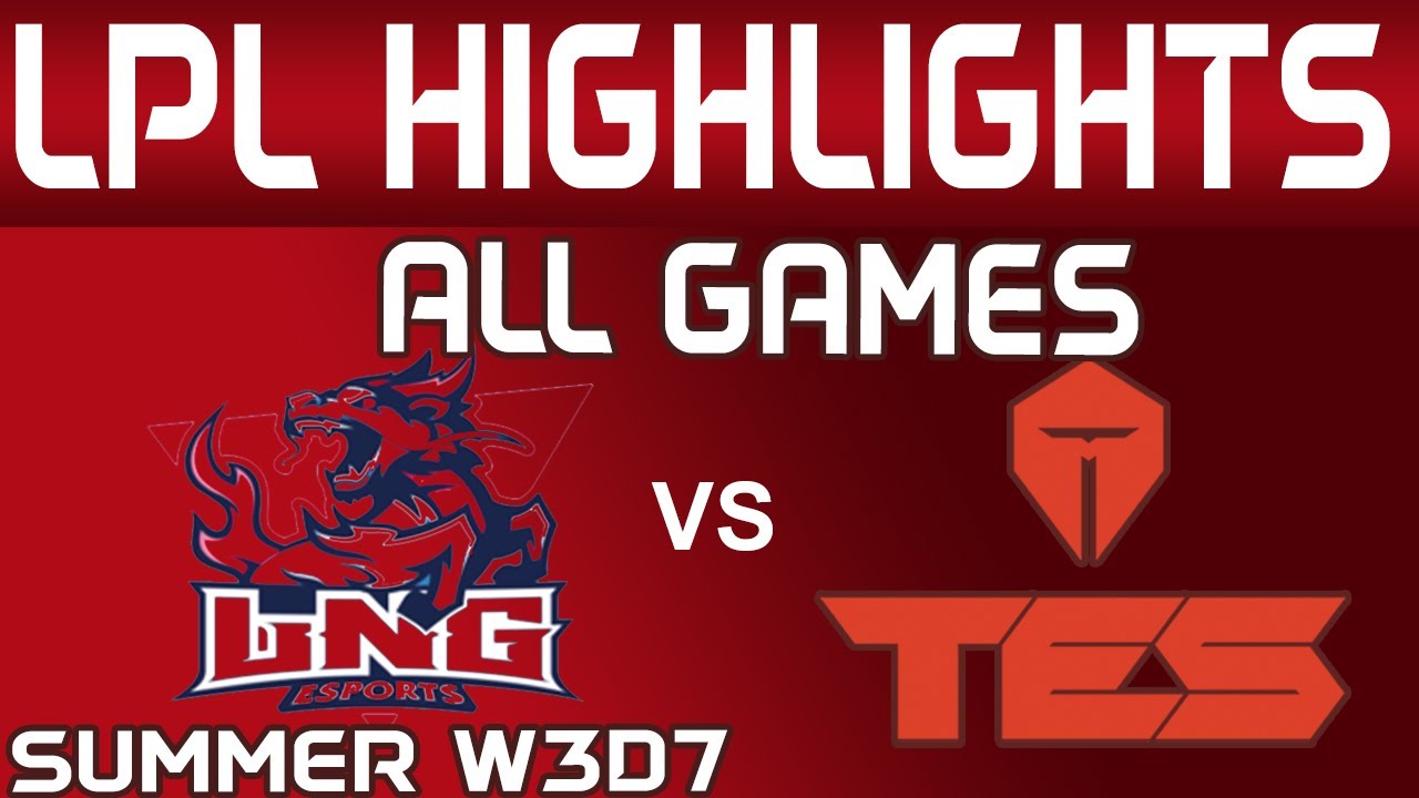 LNG vs TES Highlights ALL GAMES LPL Summer 2024 LNG Esports vs Top ...