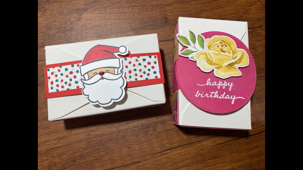 Stampin’ Up!’s Envelope Treat Box - YouTube