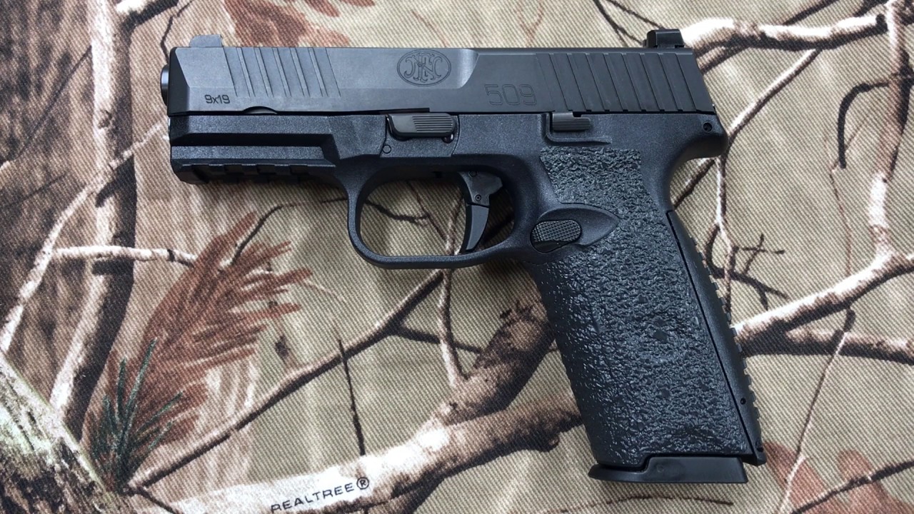Tractiongrips for FN 509 pistols - YouTube