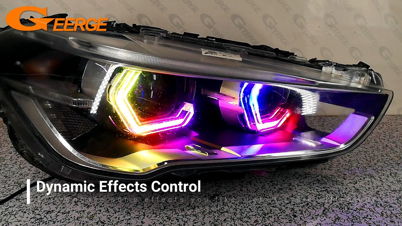 BMW X1 F48 Ultra Bright Concept M4 Iconic Style Dynamic Multi Color RGB ...