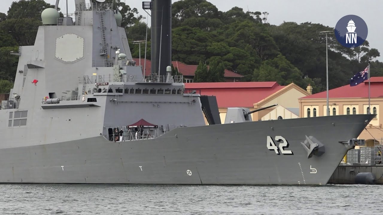 Royal Australian Navy's Fleet Base East in Sydney - May 2022 - YouTube