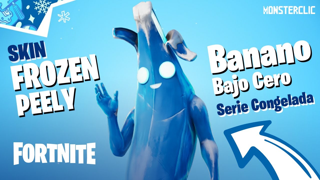 Cómo conseguír LA SKIN DE BANANIN CONGELADO O BANANO BAJO CERO en ...
