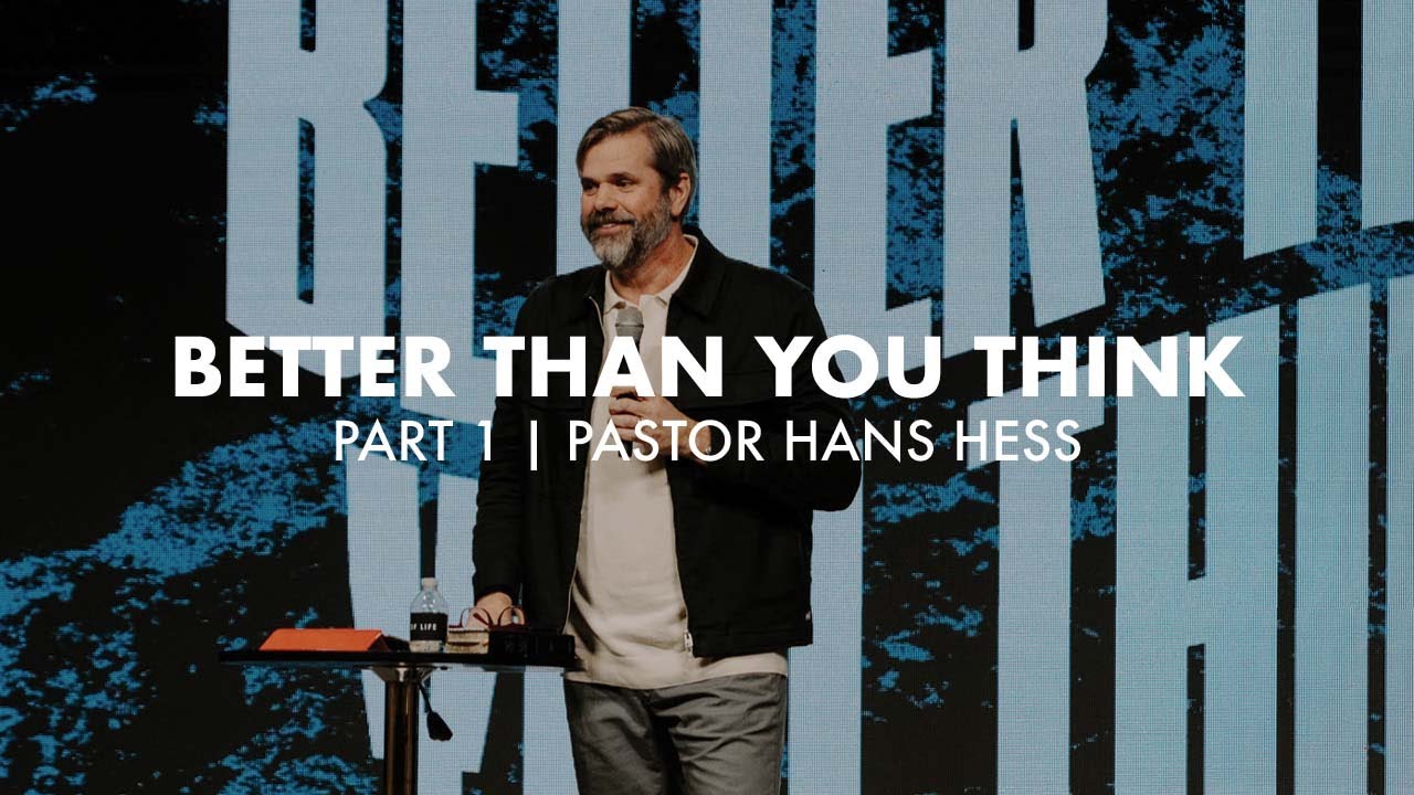 Better Than You Think Part 1 - YouTube