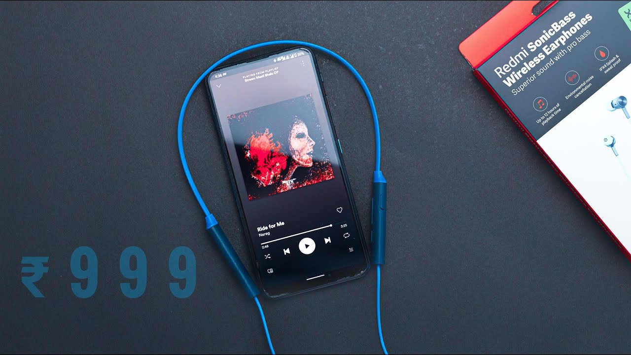 Redmi SonicBass Wireless Earphone | Unboxing & Review | Best Neckband ...