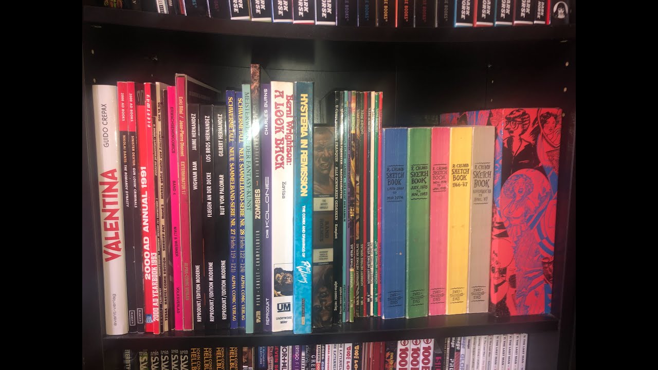 comic book collection overview 2021 (collected editions - trades, hcs ...