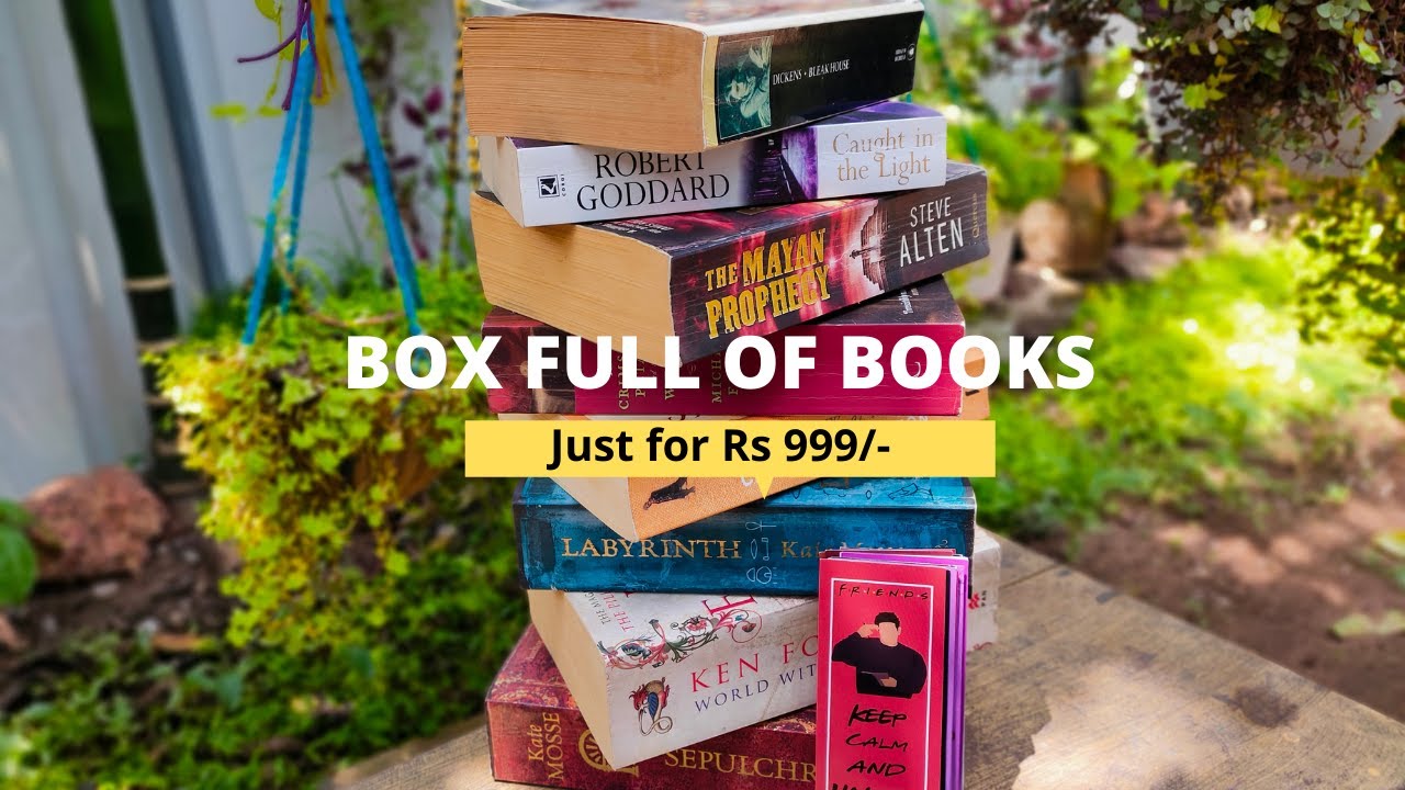 A box full of books | Surprise Box & UBF Box by UsedBooksFactory. Best ...
