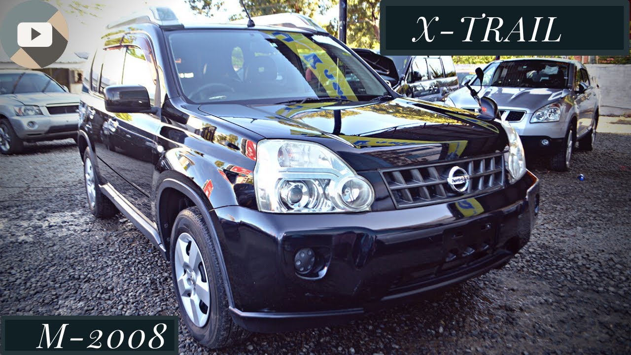 Nissan X-Trail 2008 model in black colour now available at harab motors ...