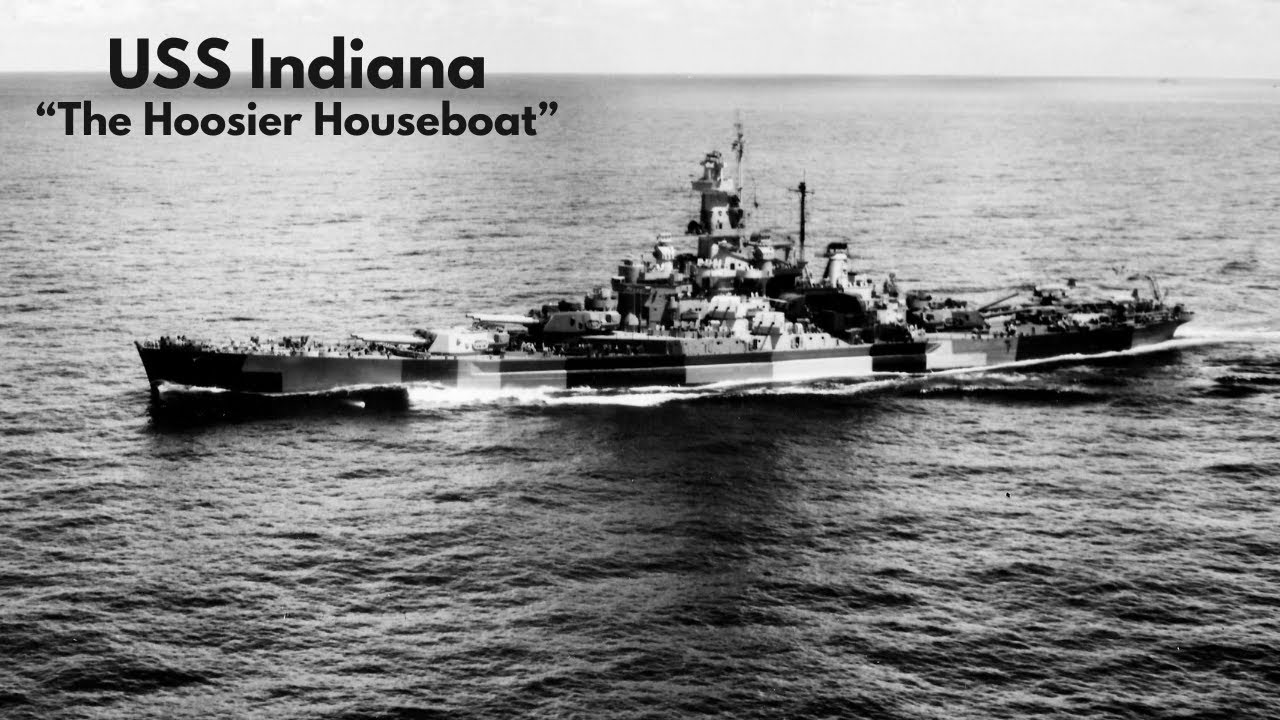 USS Indiana - The Hoosier Houseboat - YouTube