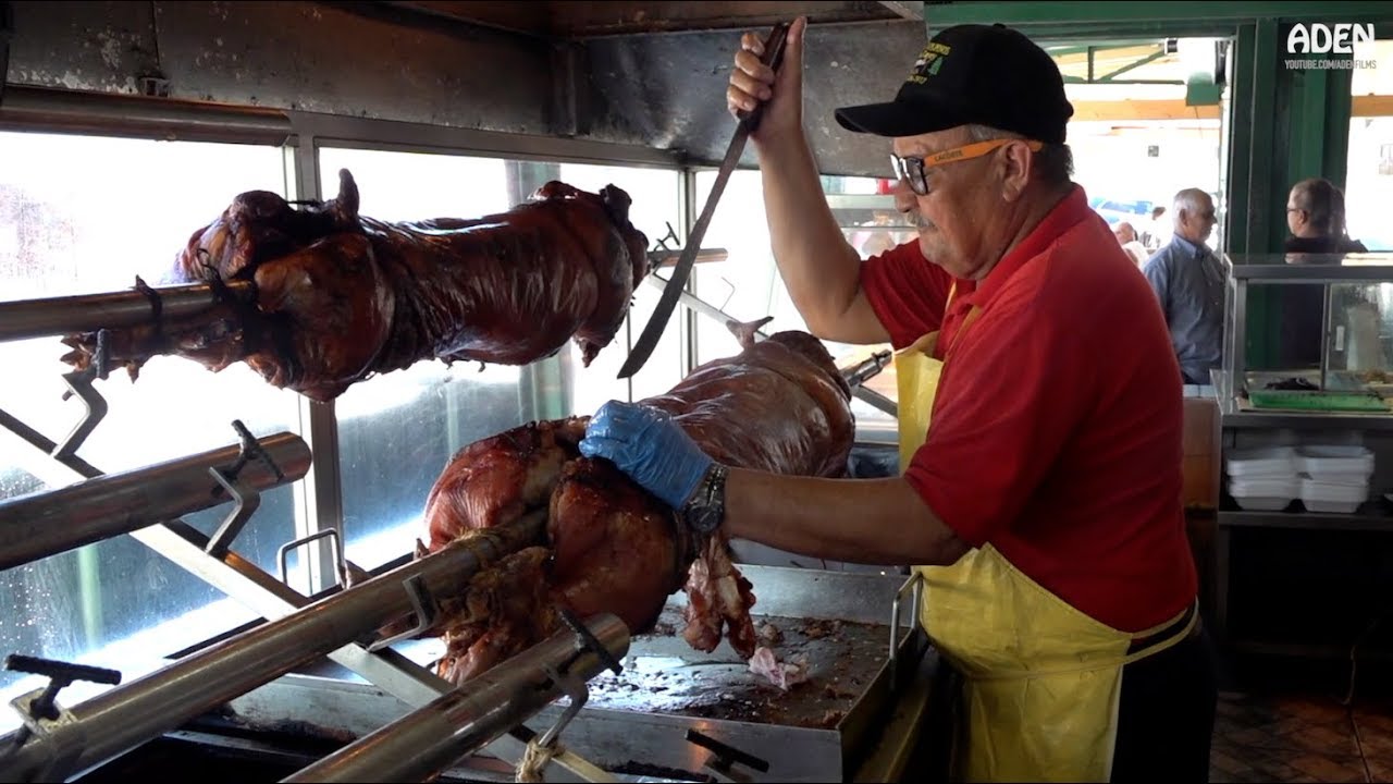 Lechón Asado - Food in Puerto Rico - YouTube