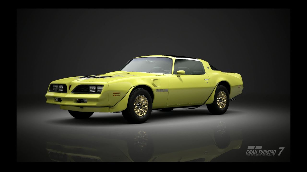 Gran Turismo 7 - Pontiac Firebird Trans Am '78 - YouTube