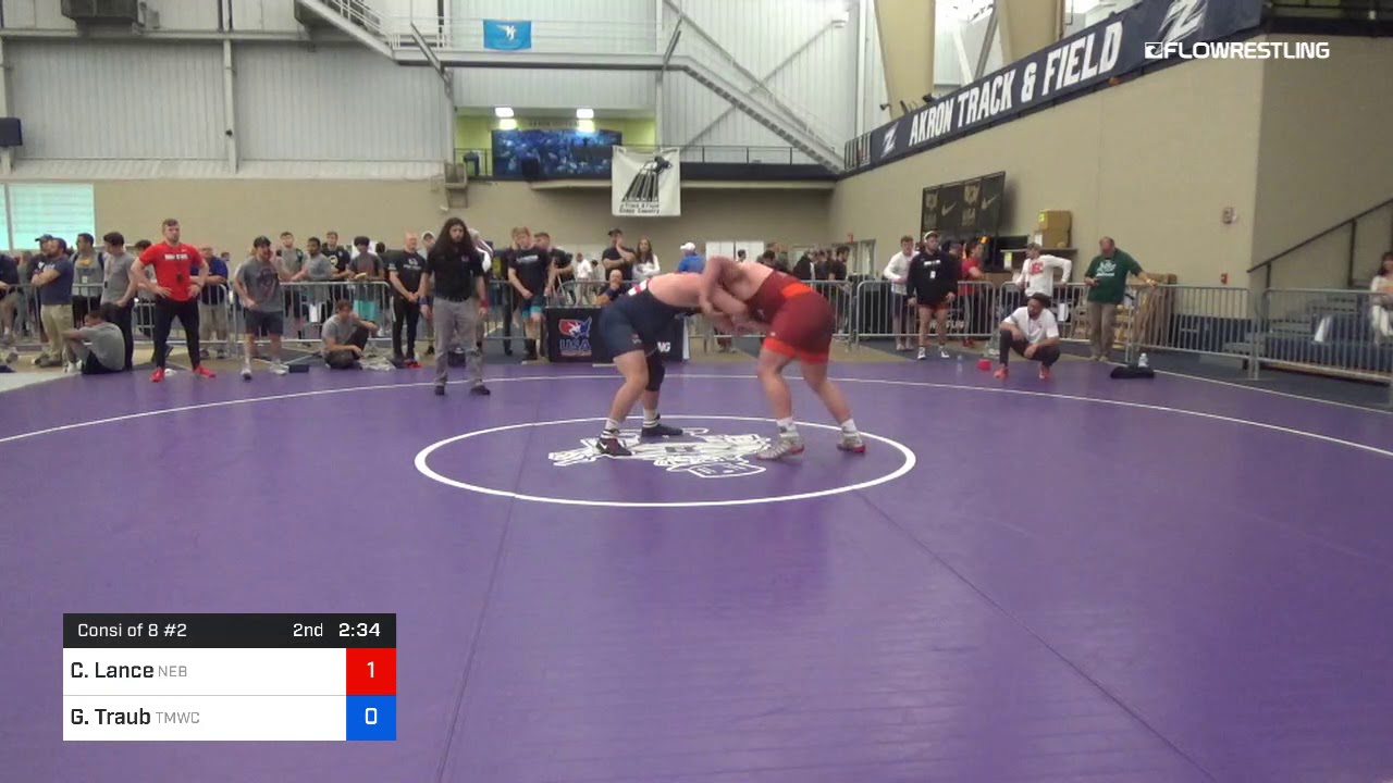 125 Kg Consi Of 8 2 Christian Lance Nebraska Vs Gary Traub TMWC Ohio ...