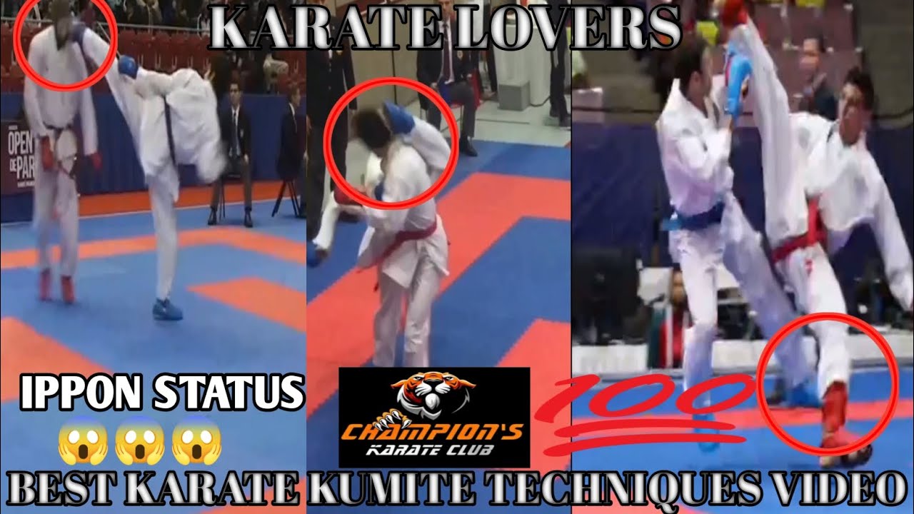karate Best Kumite video Karate Kumite Techniques and Skills Video Karate Best Ippon Point ...
