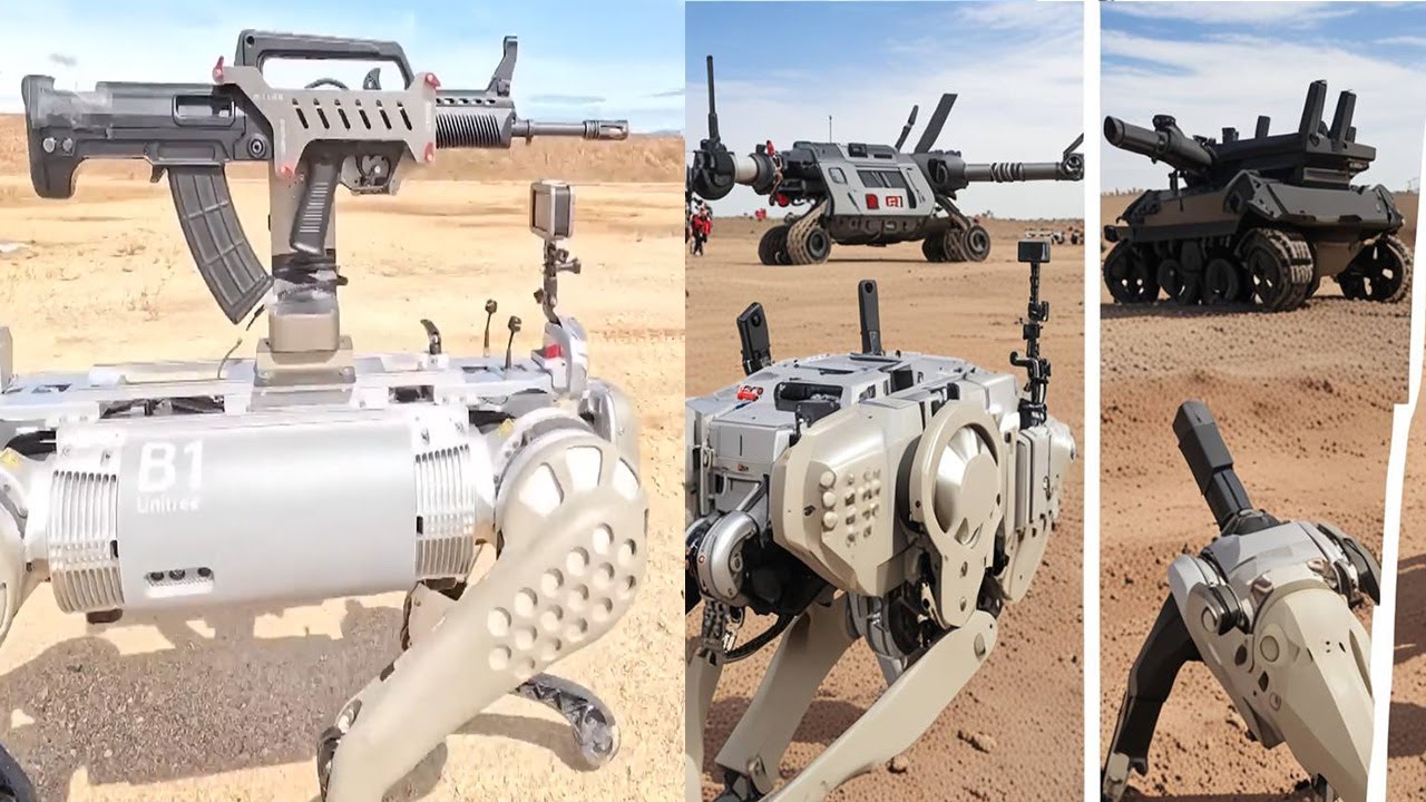 THE RISE OF CHINA’S MILITARY ROBOTICS: New Era of Defense - YouTube