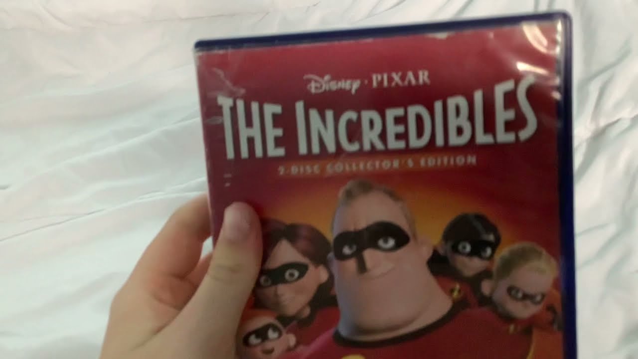 The Incredibles DVD Unboxing - YouTube