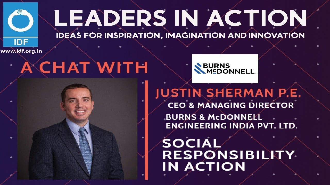 SOCIAL RESPONSIBILITY IN ACTION | JUSTIN SHERMAN P.E. | LEADERS IN ...