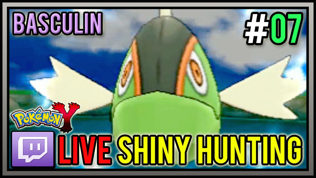 [Live] Shiny Basculin at 148 Chain Fishing | Live Shiny Hunt #07 ...