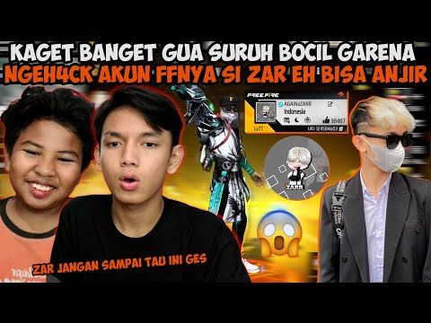 BOCIL GARENA NGECIT BISA MASUK AKUN ZAR FF TIBA TIBA! LANGSUNG INTIP VAULT & BAJAK AJA GUYS🤣