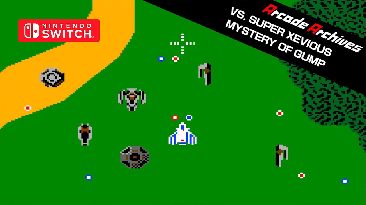 Arcade Archives: Vs. Super Xevious: GAMP no Nazo Gameplay Nintendo ...