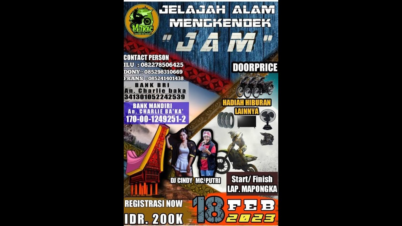 JELAJAH ALAM MENGKENDEK "JAM" FULL TRACK - YouTube