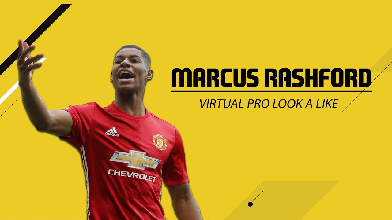 FIFA 17 VIRTUAL PRO CLUBS LOOK A LIKE - MARCUS RASHFORD (REQUEST) - YouTube
