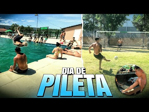 ASI ES UN DIA DE PILETA CON LOS PBDF