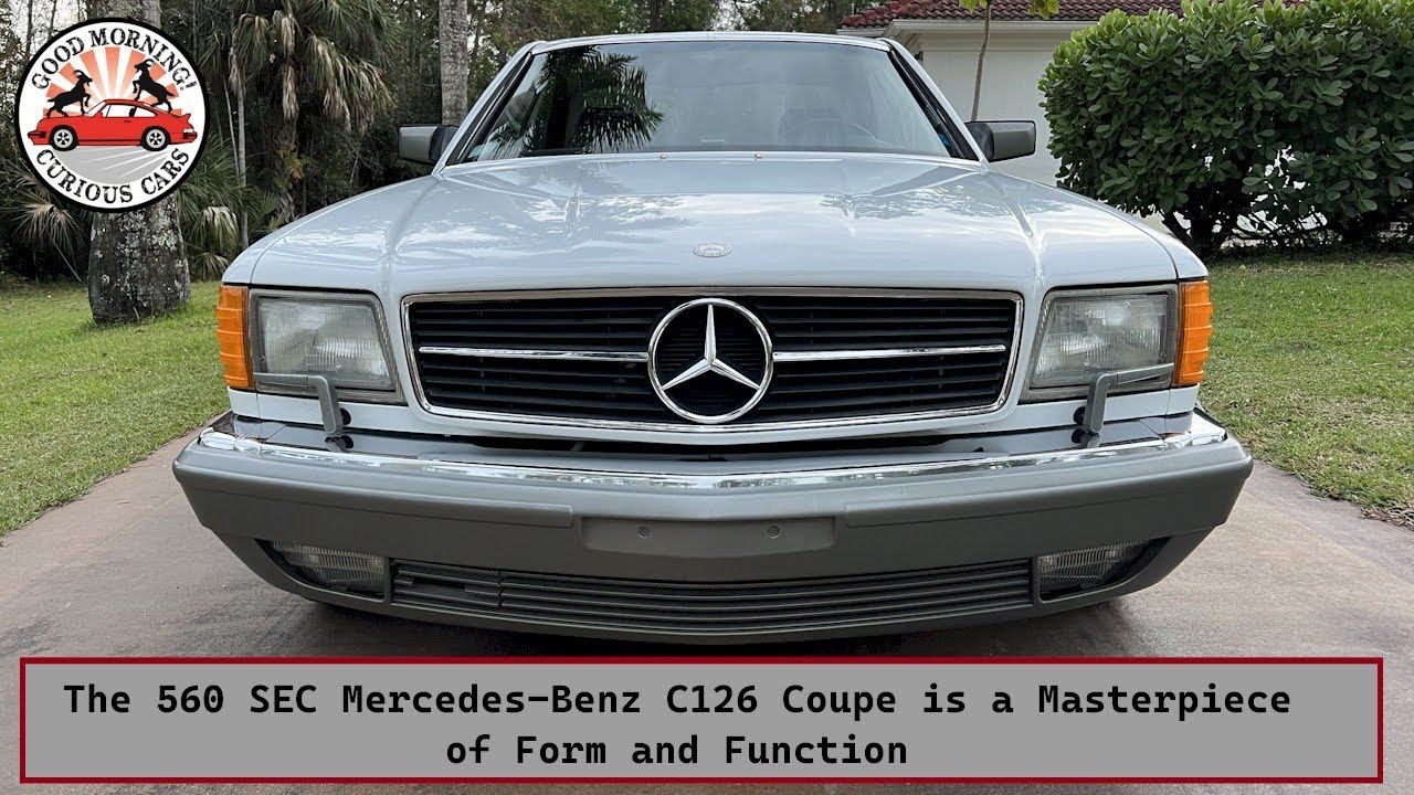 The 560 SEC Mercedes-Benz C126 Coupe is a Masterpiece of Form and ...