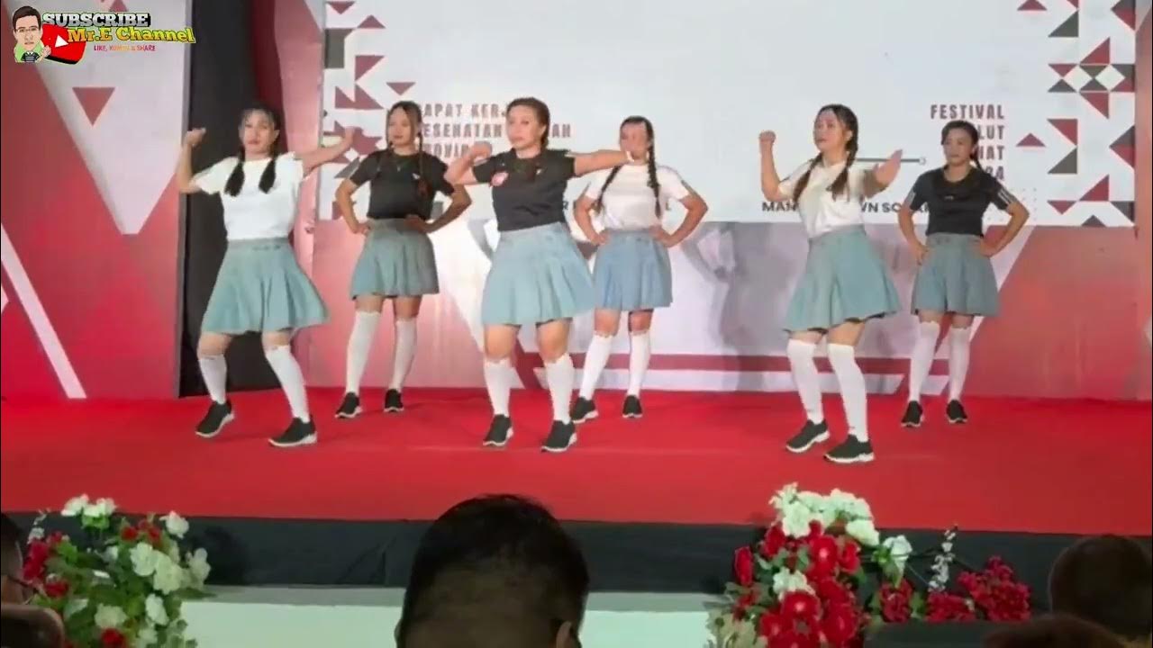 Line Dance Ikan Nae Di Pante || Mantos 3 Manado - YouTube