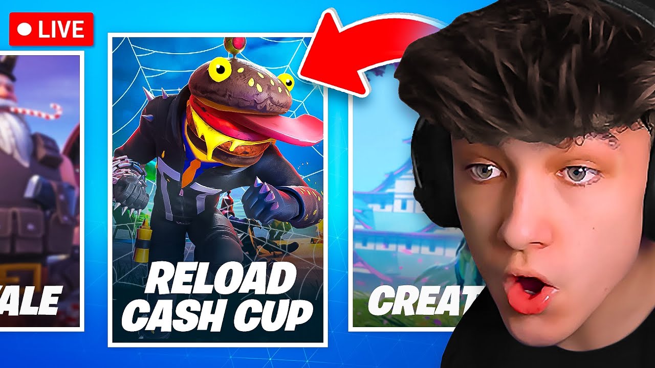 RELOAD CASH CUP in *HALLOWEEN* UPDATE! (Fortnite Tournament) - YouTube