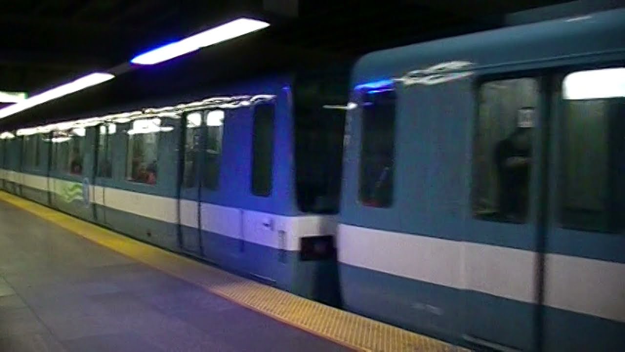Montreal Metro MR-63 and MR-73 Trains - YouTube
