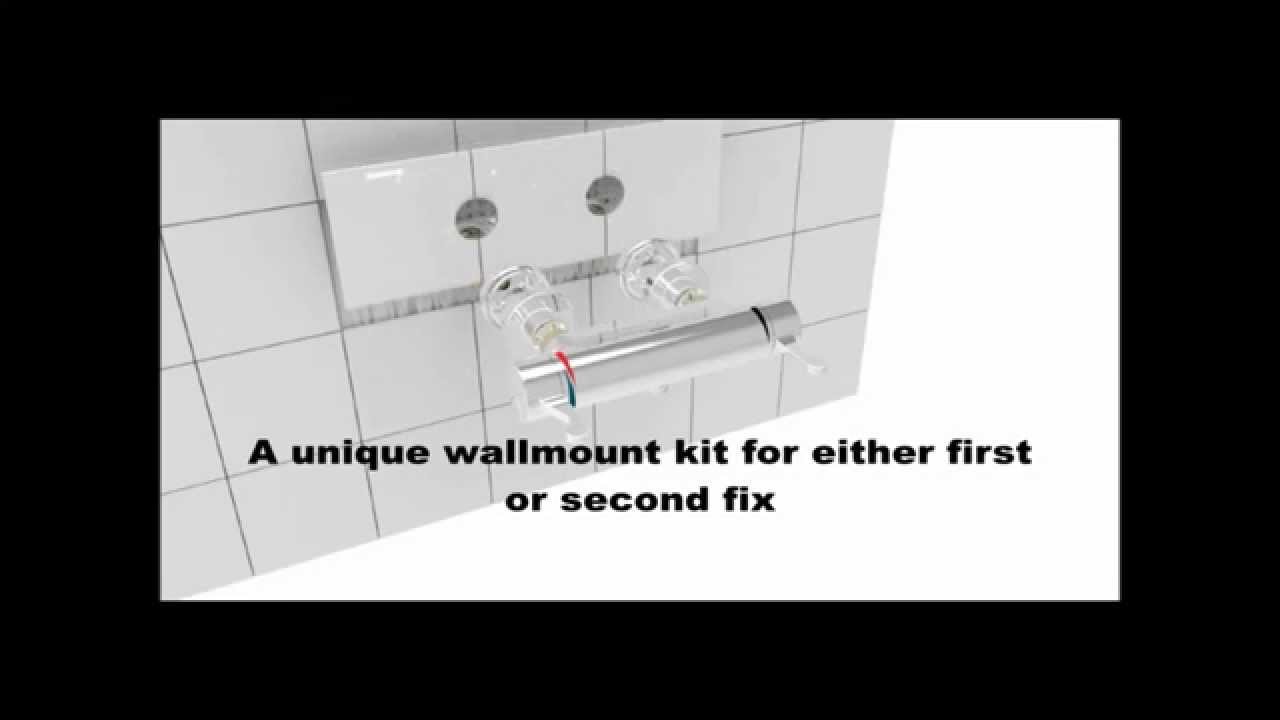 The Bristan TMV3 Opac Bar Mixer Shower - YouTube