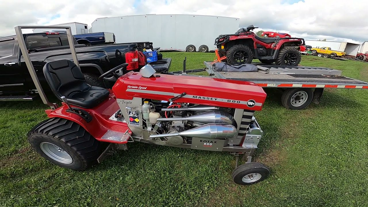 2021 Canadian Modified Lawn Tractor Pulls Windsor Nova Scotia - YouTube