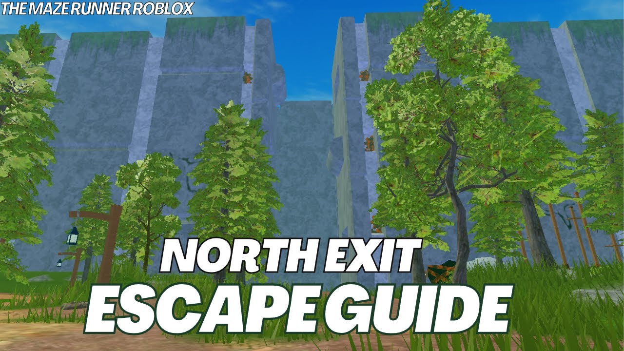 How to ESCAPE using the NORTH Exit in the Maze Runner ROBLOX - YouTube