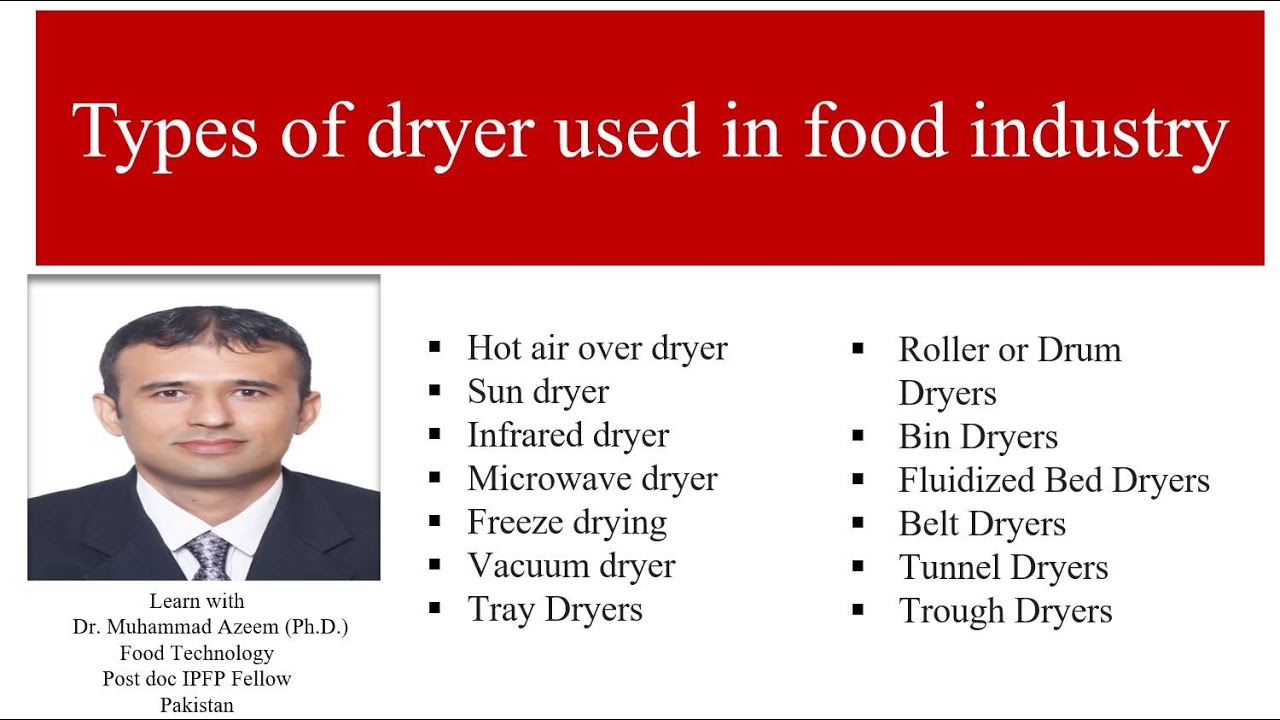 Types Of Dryer In Industry at Jeanne Phillips blog